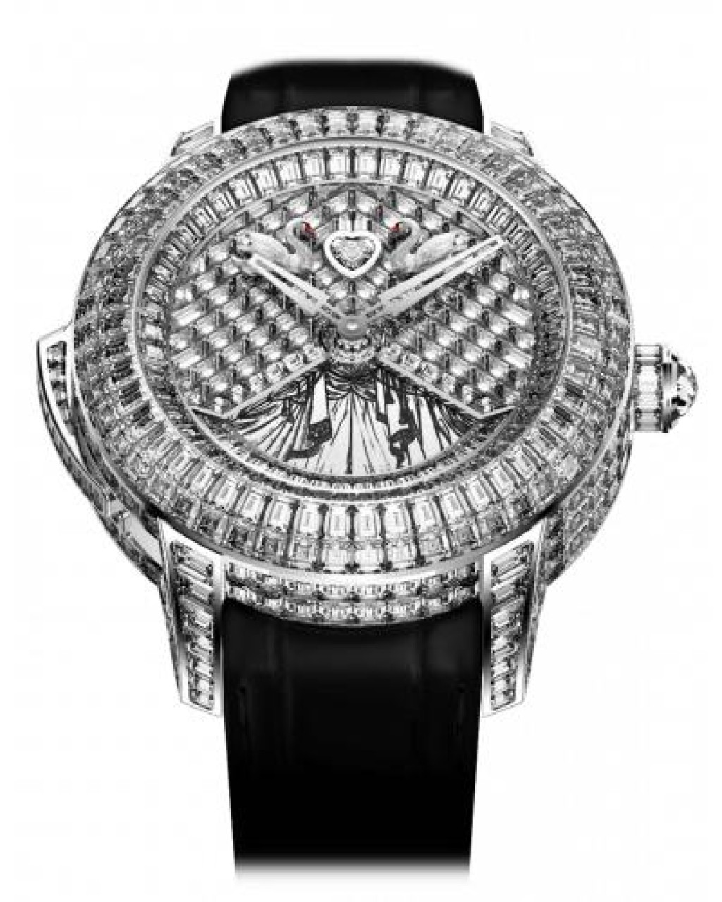 Buy Original Rasputin Tourbillon Baguette Watch With Bitcoin